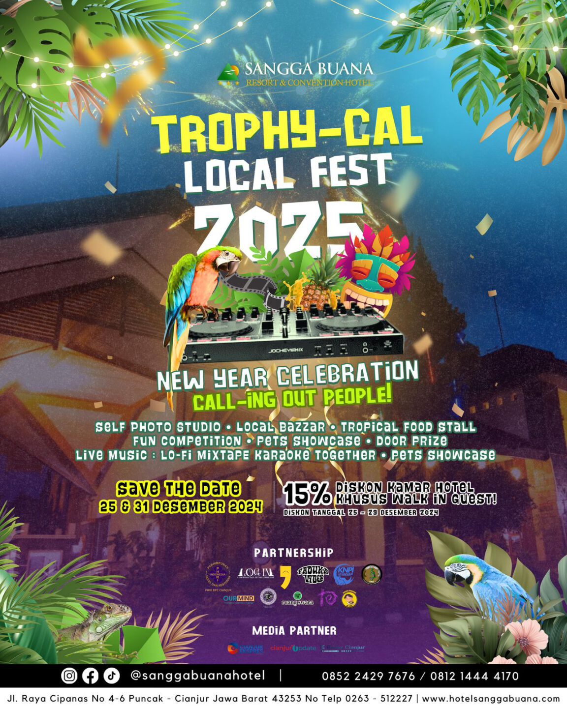 Thropy-Cal Local Fest 2025 - Sangga Buana Hotel